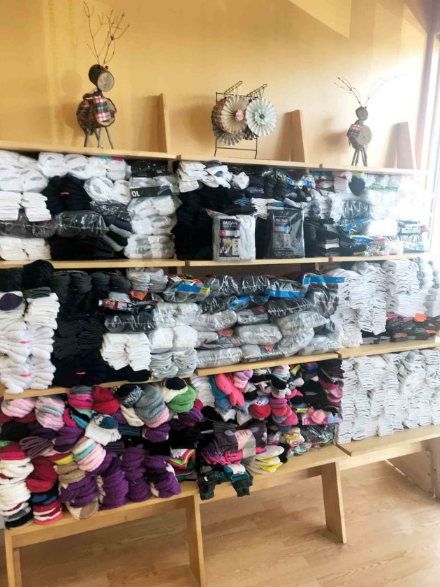 Sock collection surpasses goal | News, Sports, Jobs - News and Sentinel